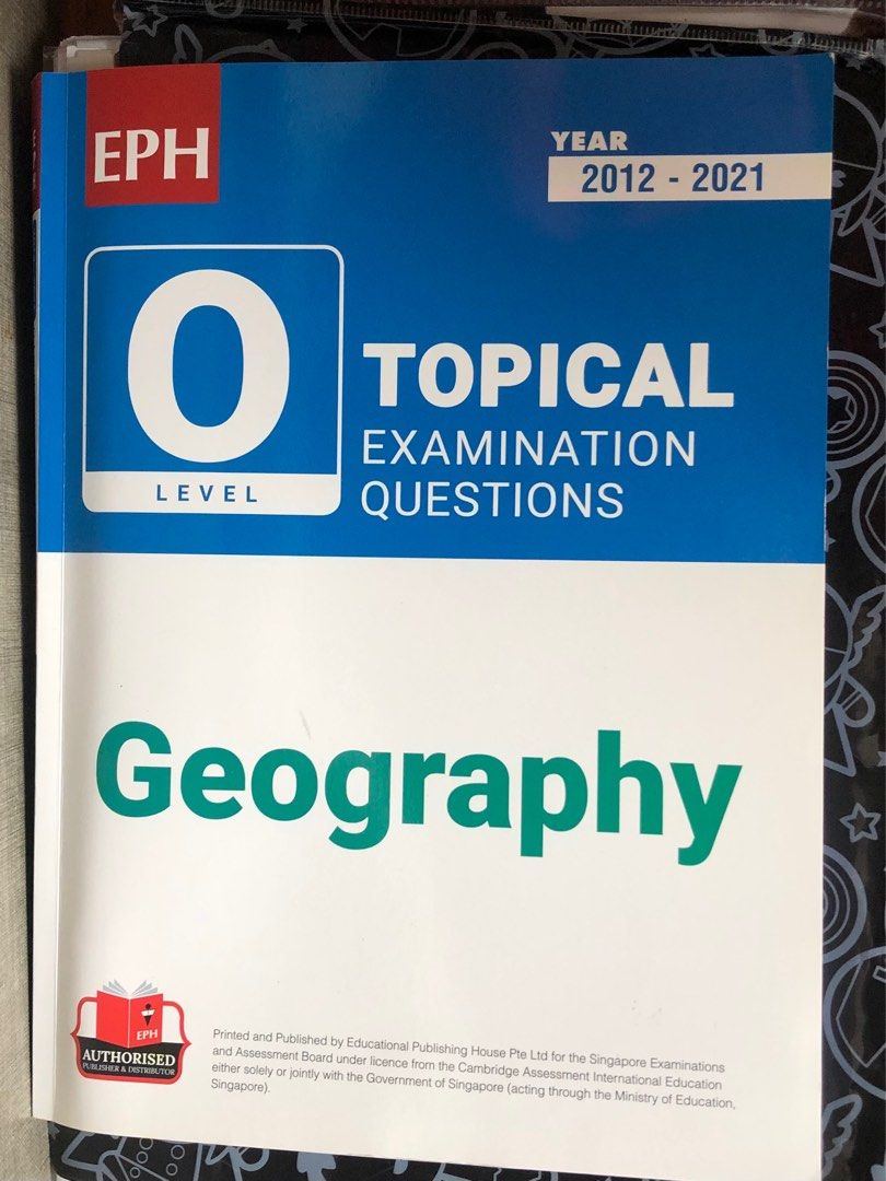 Geography TYS topical, Hobbies & Toys, Books & Magazines, Assessment ...