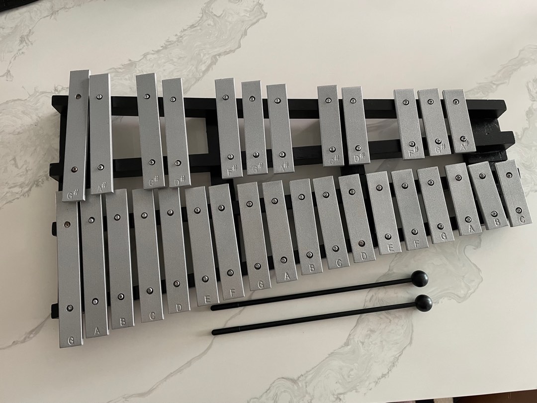 Glockenspiel-xylophone, Hobbies & Toys, Music & Media, Musical ...