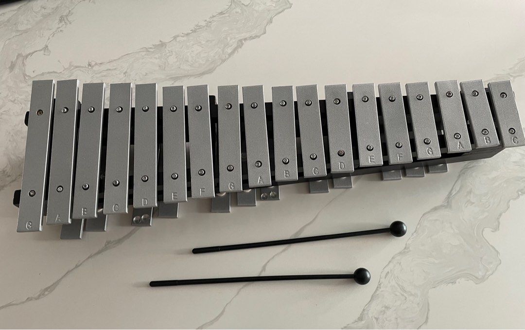 Glockenspiel-xylophone, Hobbies & Toys, Music & Media, Musical ...