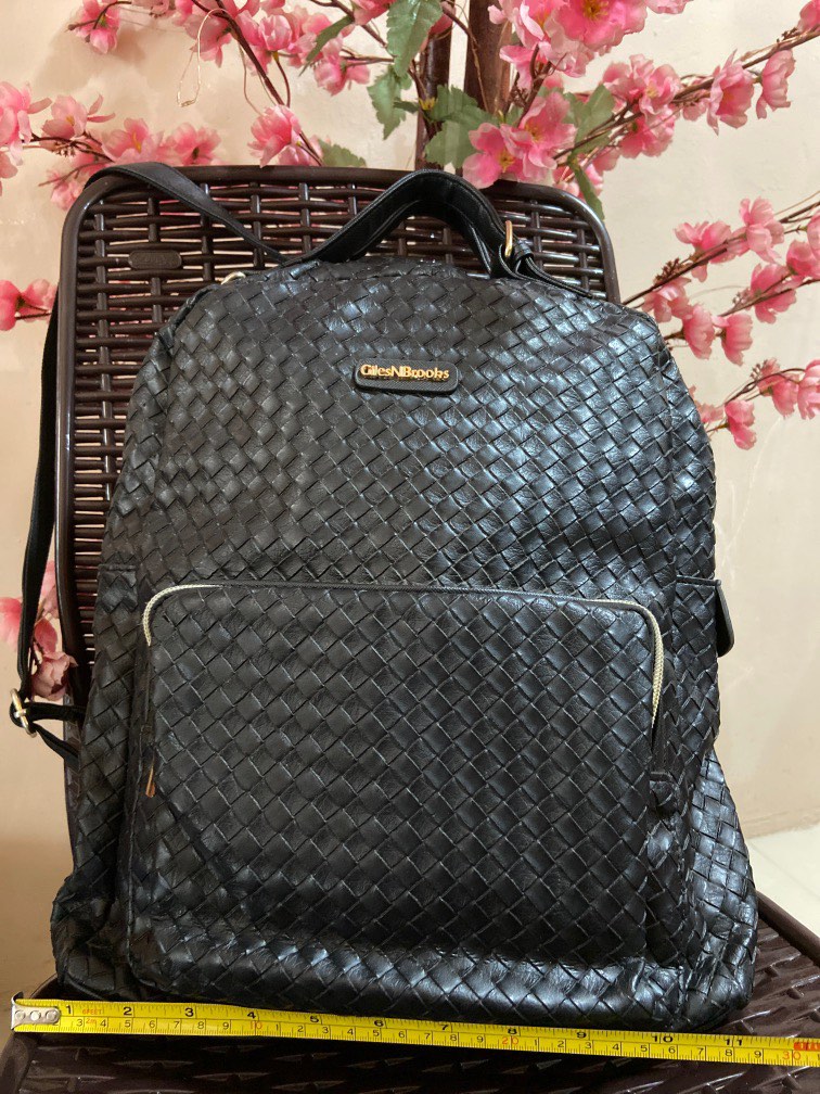 GNB Black Banig Backpack, Women's Fashion, Bags & Wallets, Backpacks on ...