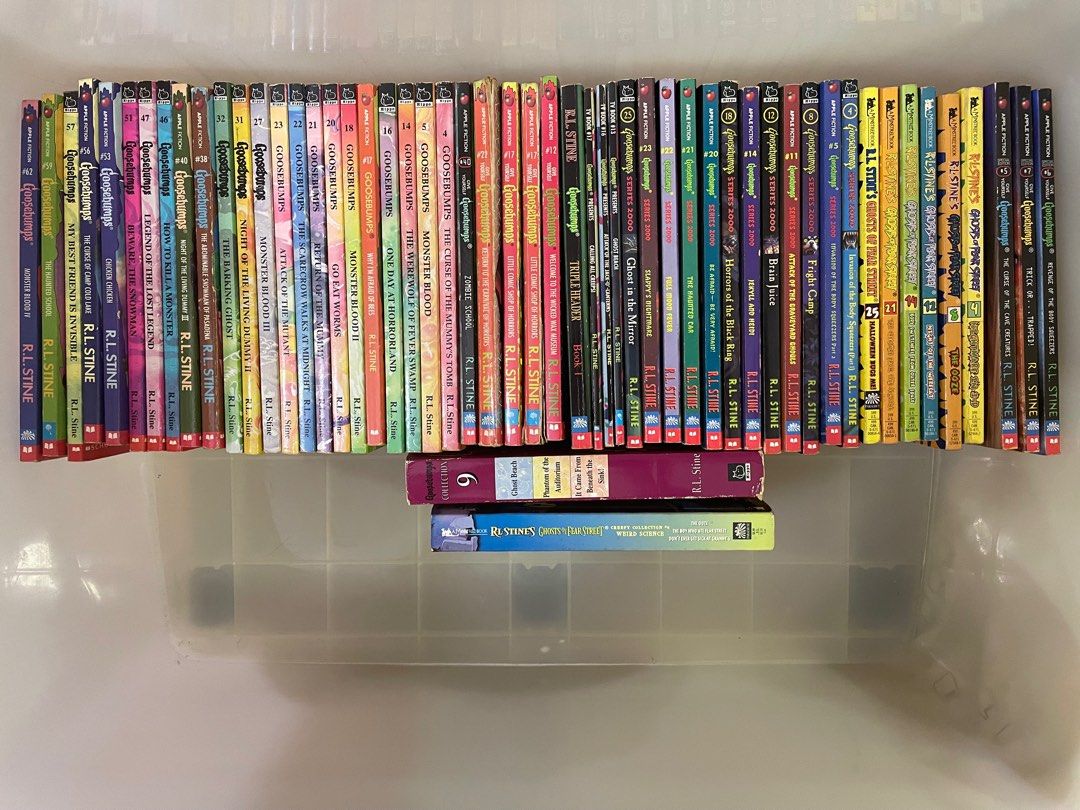 Goosebumps collection, Hobbies & Toys, Books & Magazines, Children's ...