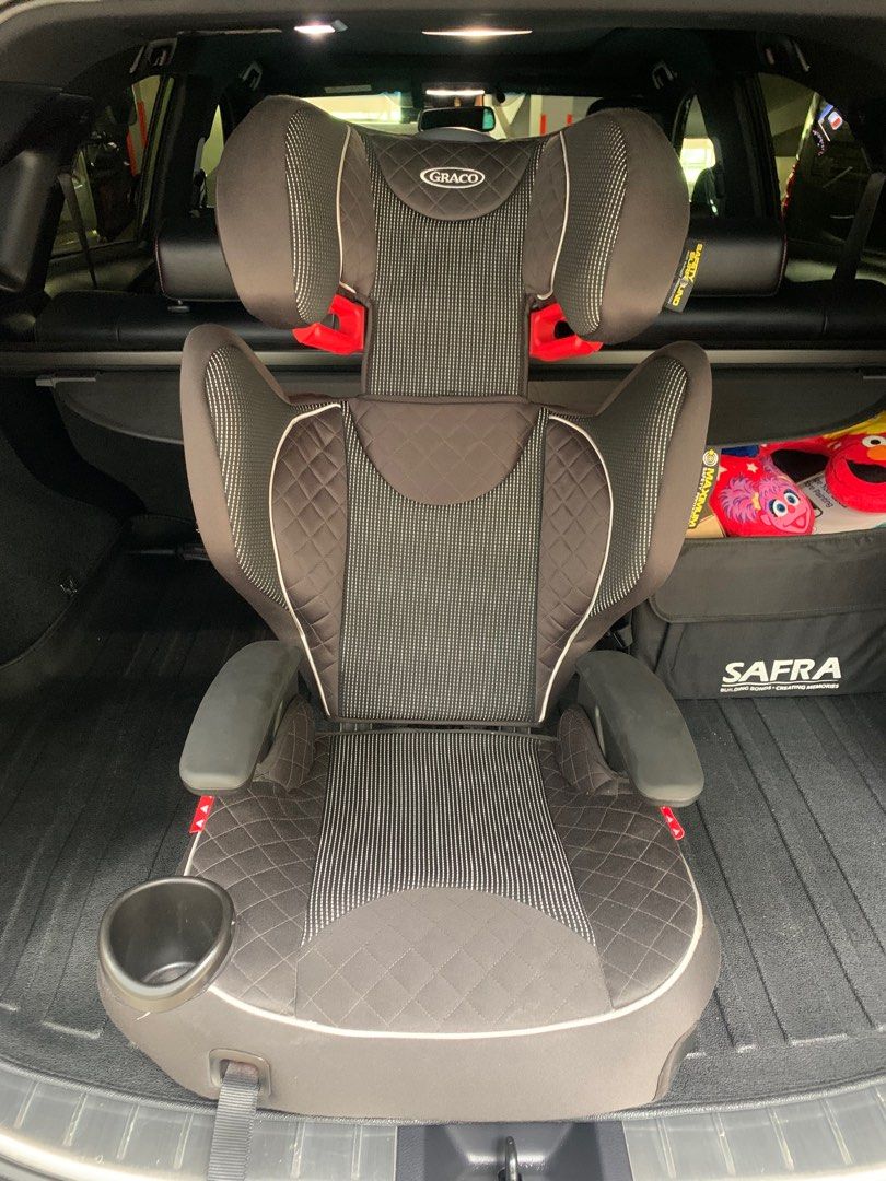 Graco Affix Highback Booster Car Seat, Babies & Kids, Going Out, Car ...