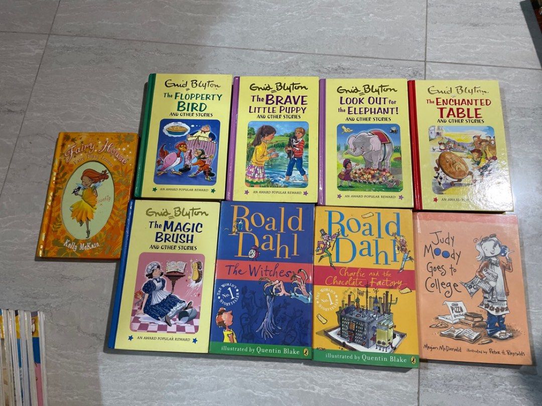Grid Blyton, Roald Dahl, Judy Moody, The Fairy House, Hobbies & Toys ...