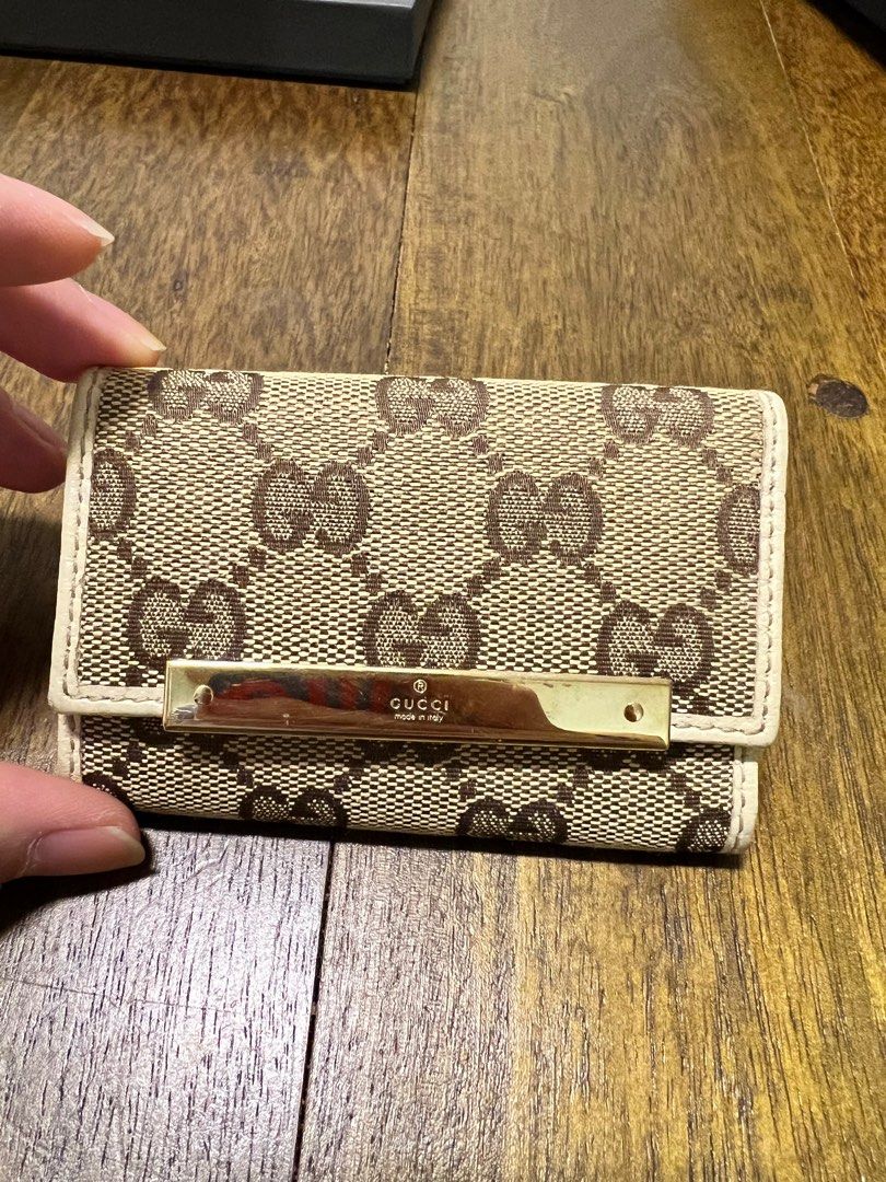 Gucci key pouch, Luxury, Bags & Wallets on Carousell