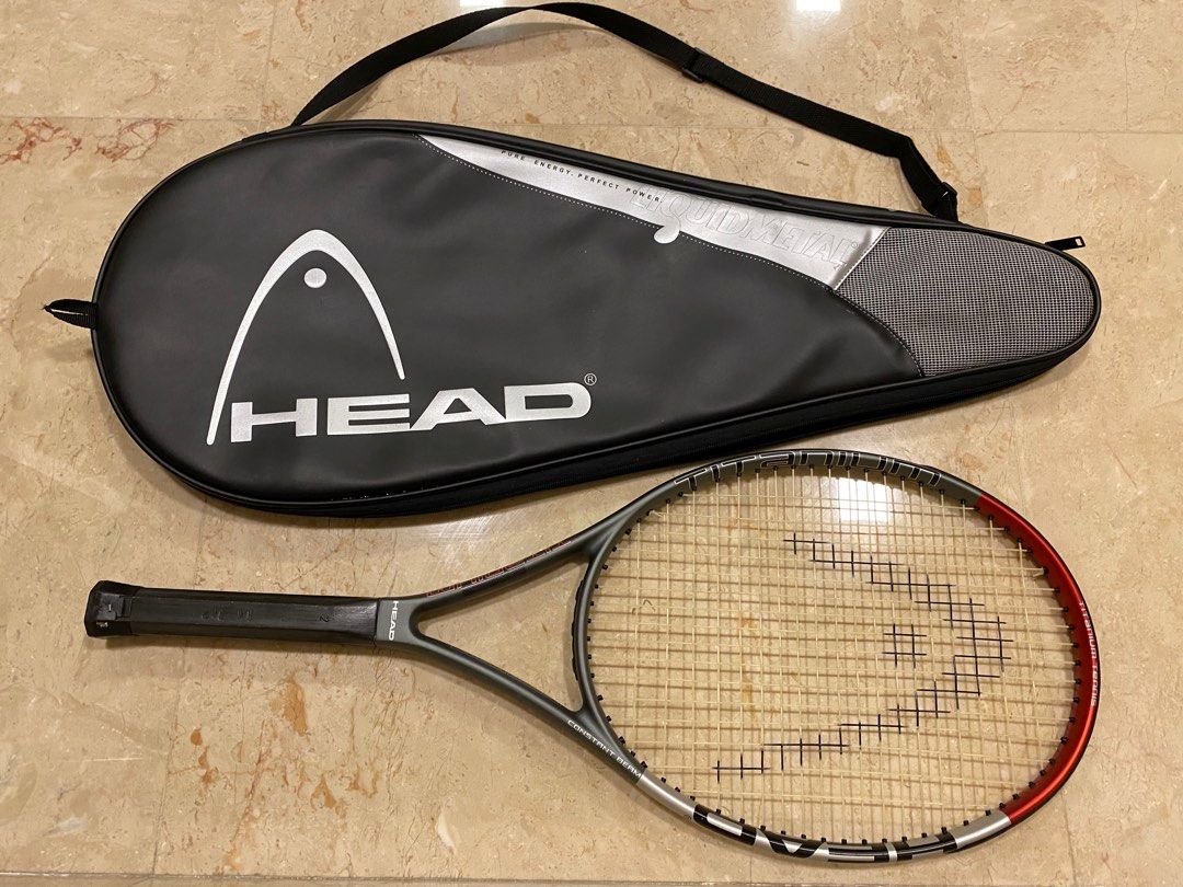 Head Titanium 6000 Tennis Racket, Sports Equipment, Sports & Games ...