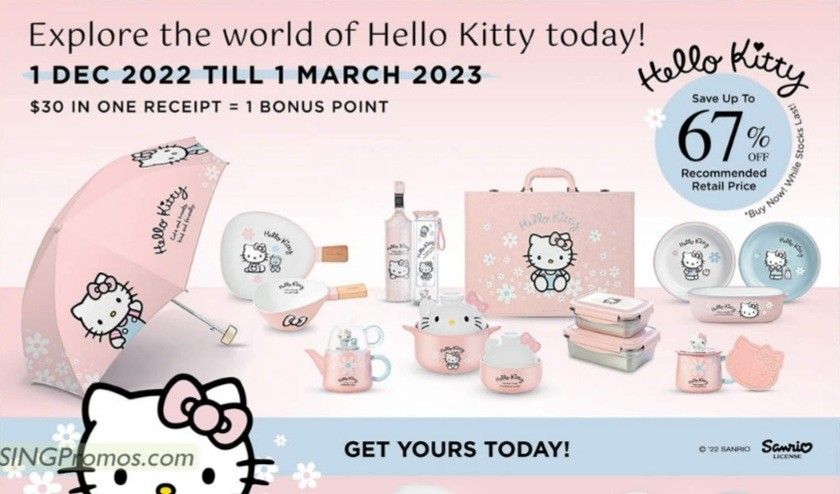 Hello Kitty Ntuc points, Everything Else on Carousell