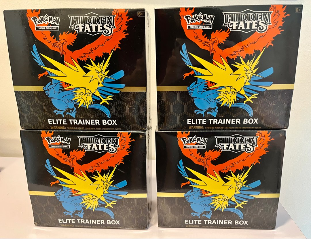 Hidden Fates ETB (Elite Trainer Box), Hobbies & Toys, Toys & Games on ...