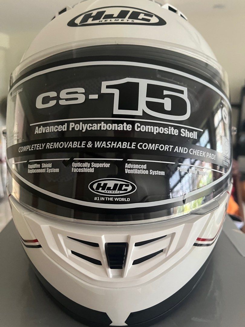 HJC CS 15 Helmet, Motorcycles, Motorcycle Accessories on Carousell