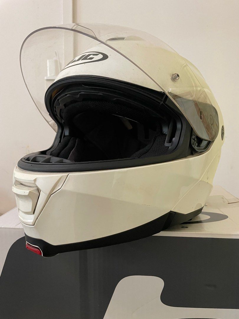 HJC Helmet (Full Face; Half Face with built in sunshade), Motorcycles ...
