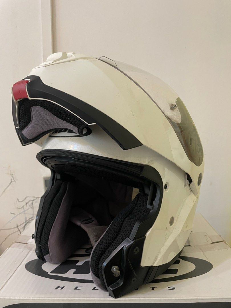 HJC Helmet (Full Face; Half Face with built in sunshade), Motorcycles ...