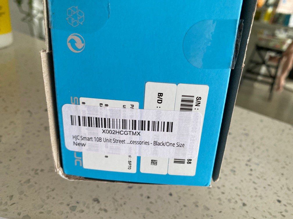 HJC Smart 10B Sena Headset for HJC Helmets, Motorcycles, Motorcycle ...