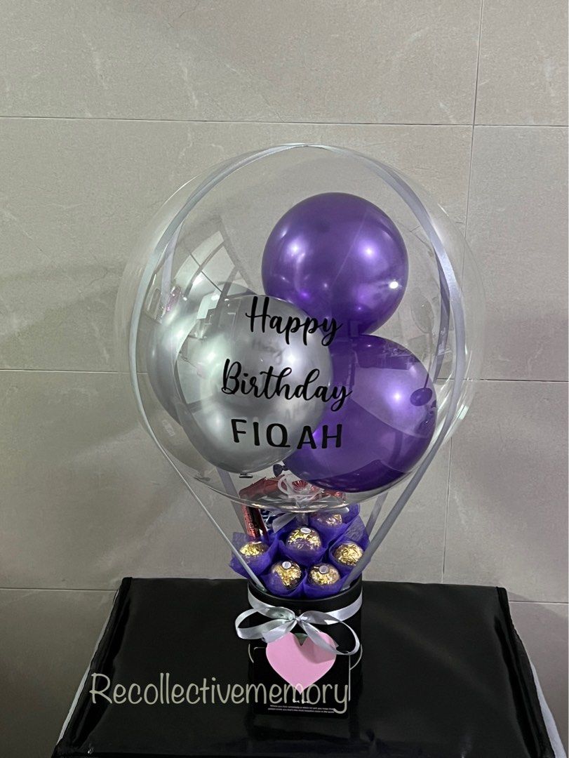 hot air balloon | balloon hamper | chocolate gift | surprise | birthday ...
