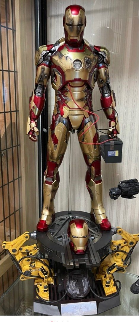 Hottoys Iron man MK42-1/4 QS008, Hobbies & Toys, Toys & Games on Carousell