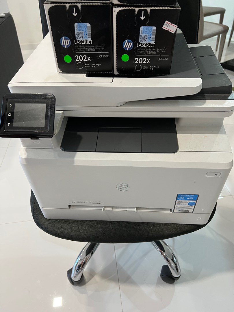 HP LaserJet Pro MFP M281fdw, Computers & Tech, Printers, Scanners ...