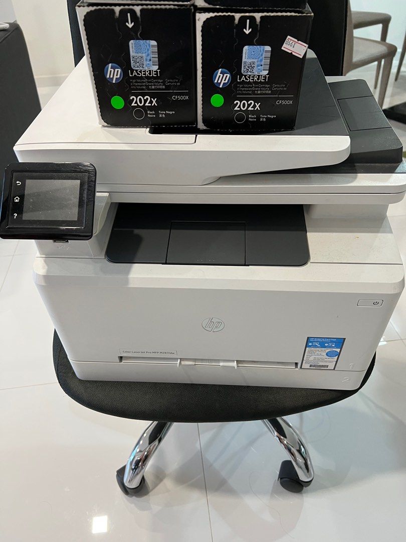 HP LaserJet Pro MFP M281fdw, Computers & Tech, Printers, Scanners ...