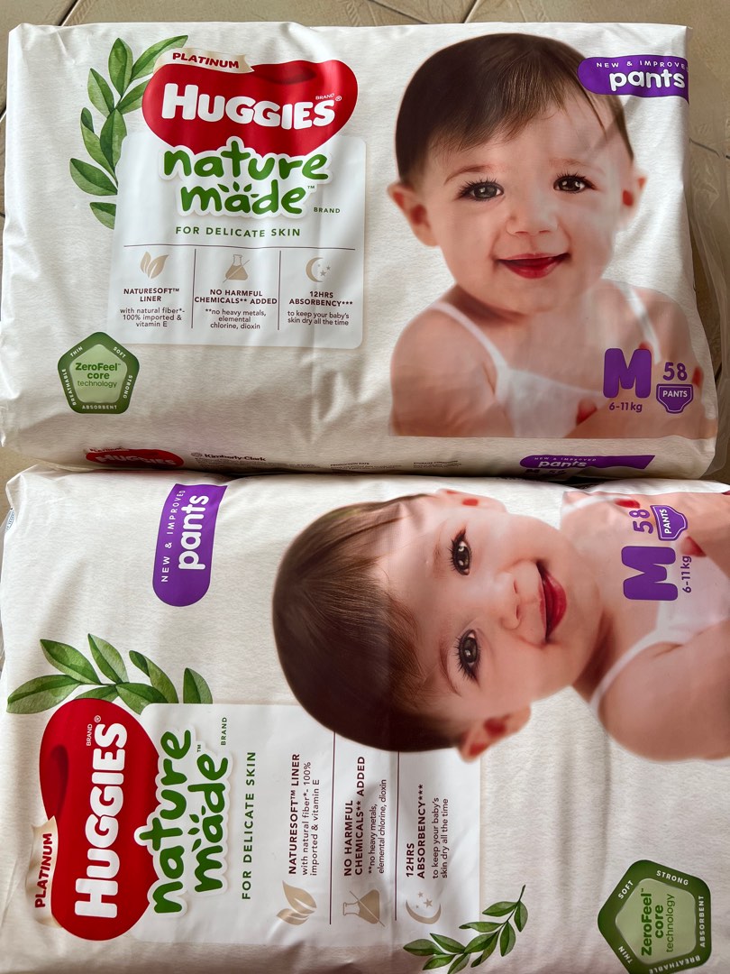 Huggies M Pants, Babies & Kids, Bathing & Changing, Diapers & Baby ...