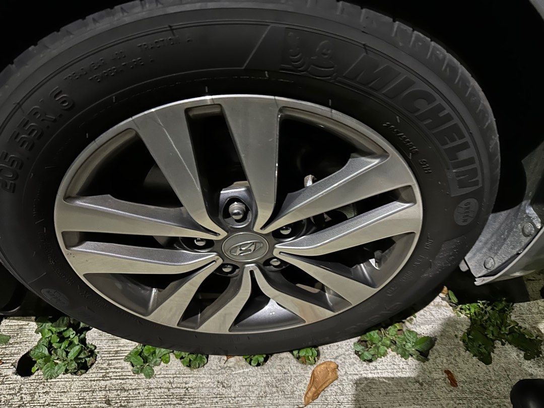 Hyundai rims wheels, Car Accessories, Tyres & Rims on Carousell