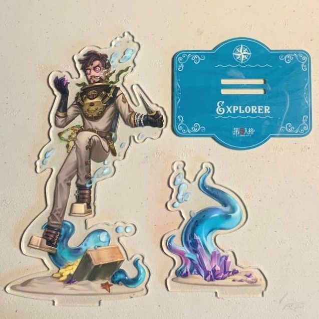 IDV Identity V Kurt Frank Explorer Acrylic Standee, Hobbies & Toys ...