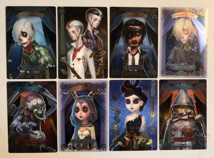 IDV Identity V Plastic Wafer Cards, Hobbies & Toys, Memorabilia ...