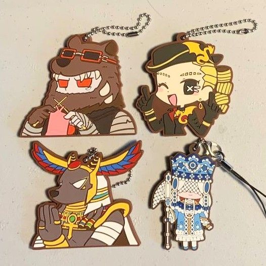 IDV Identity V Rubber Keychains, Hobbies & Toys, Memorabilia ...