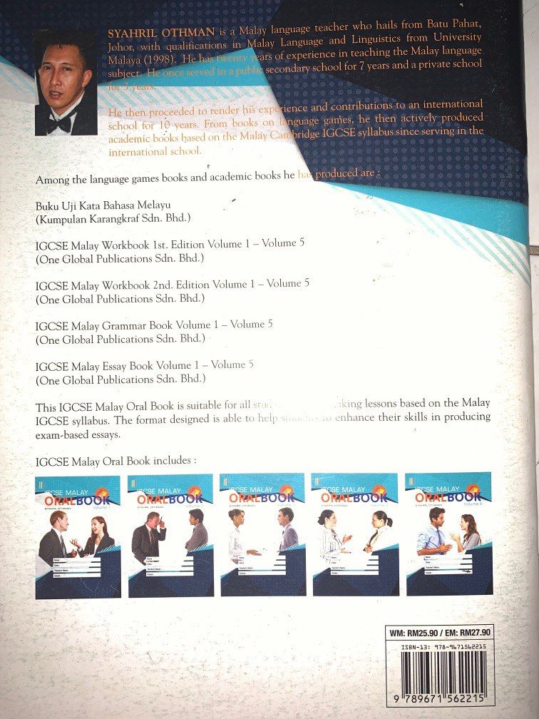 IGCSE Malay Oral Book Volume 1, Hobbies & Toys, Books & Magazines, Textbooks on Carousell