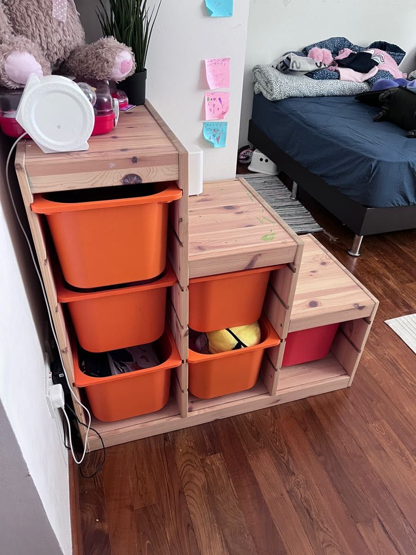 Ikea step toy storage, Babies & Kids, Baby Nursery & Kids Furniture ...