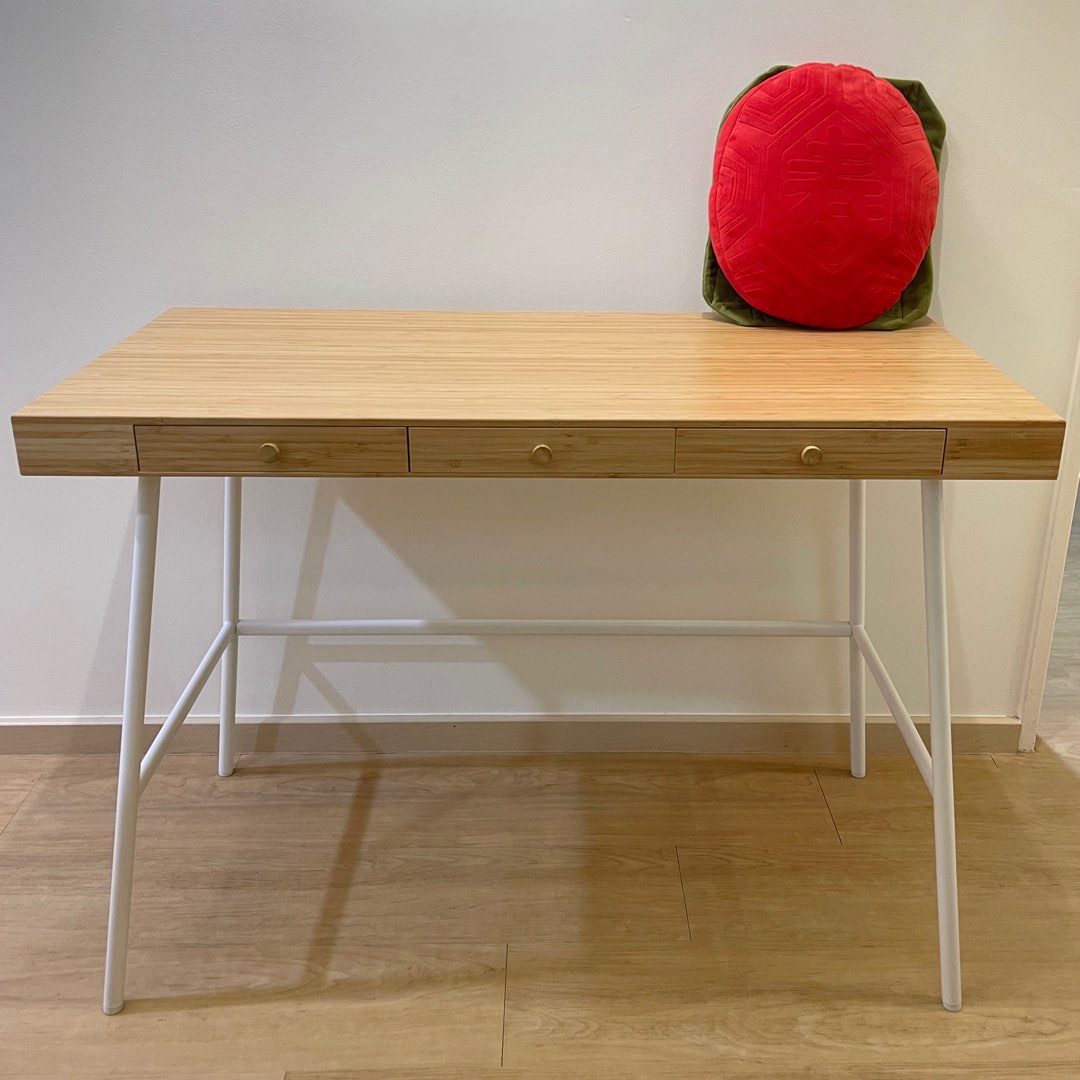 IKEA Table, Study Table, Desk, Super Good Condition, Furniture & Home ...