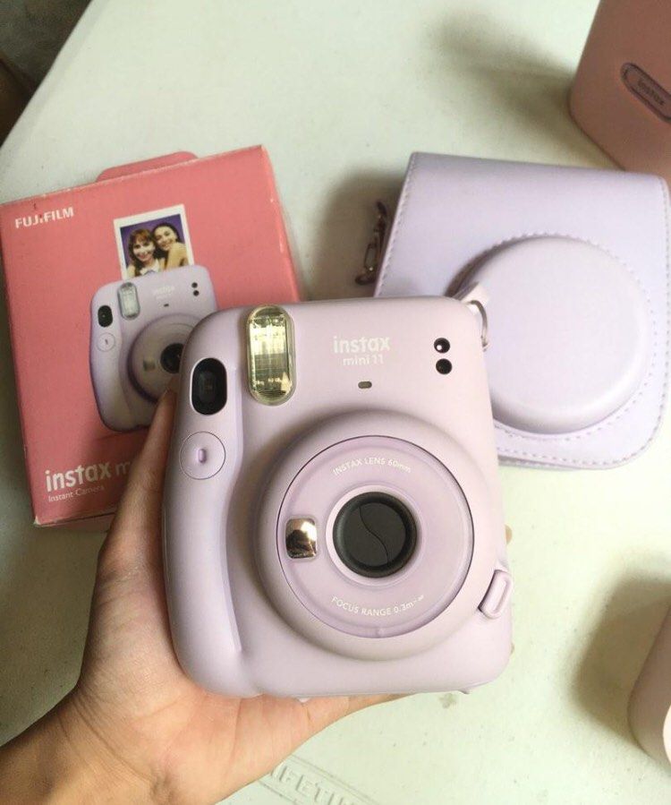 Instax Mini 11 Purple, Photography, Cameras on Carousell