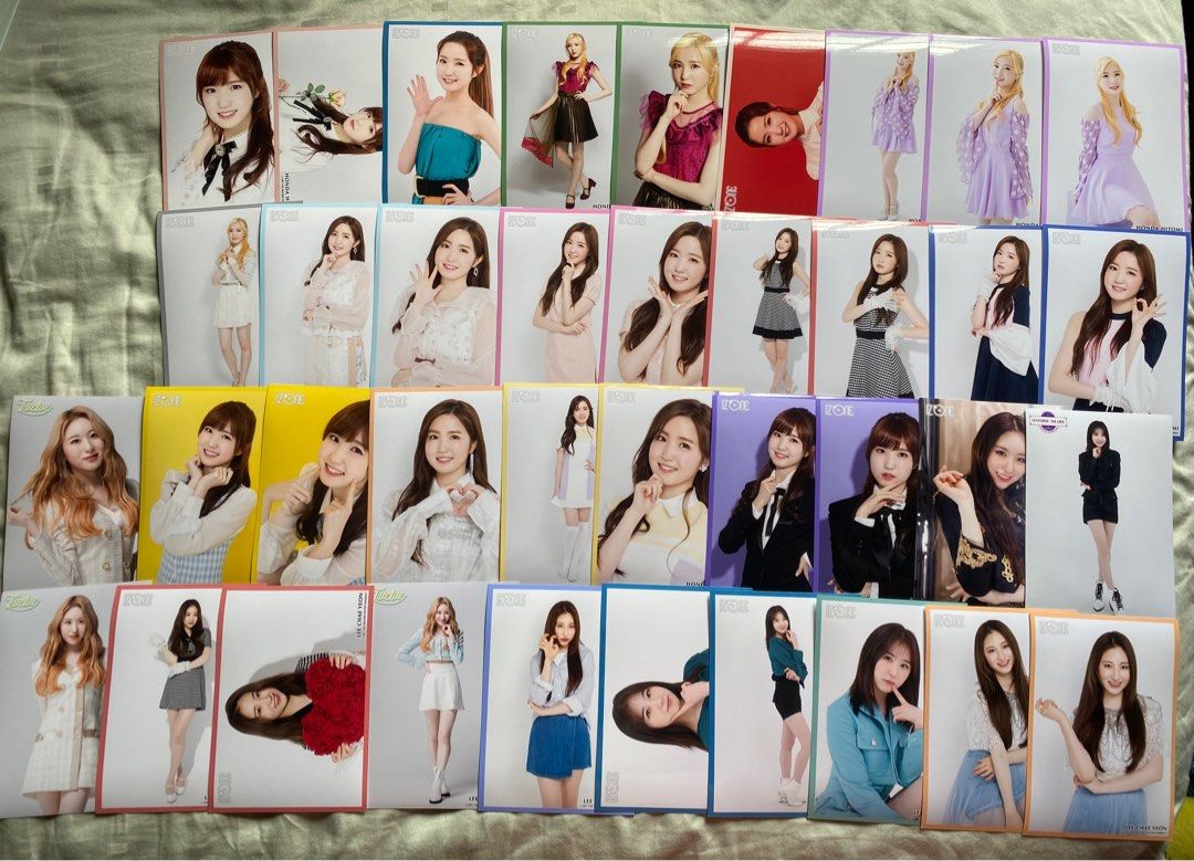 Iz*one izone japan raw photos bromides akb48 Lee chaeyeon Hitomi honda ...
