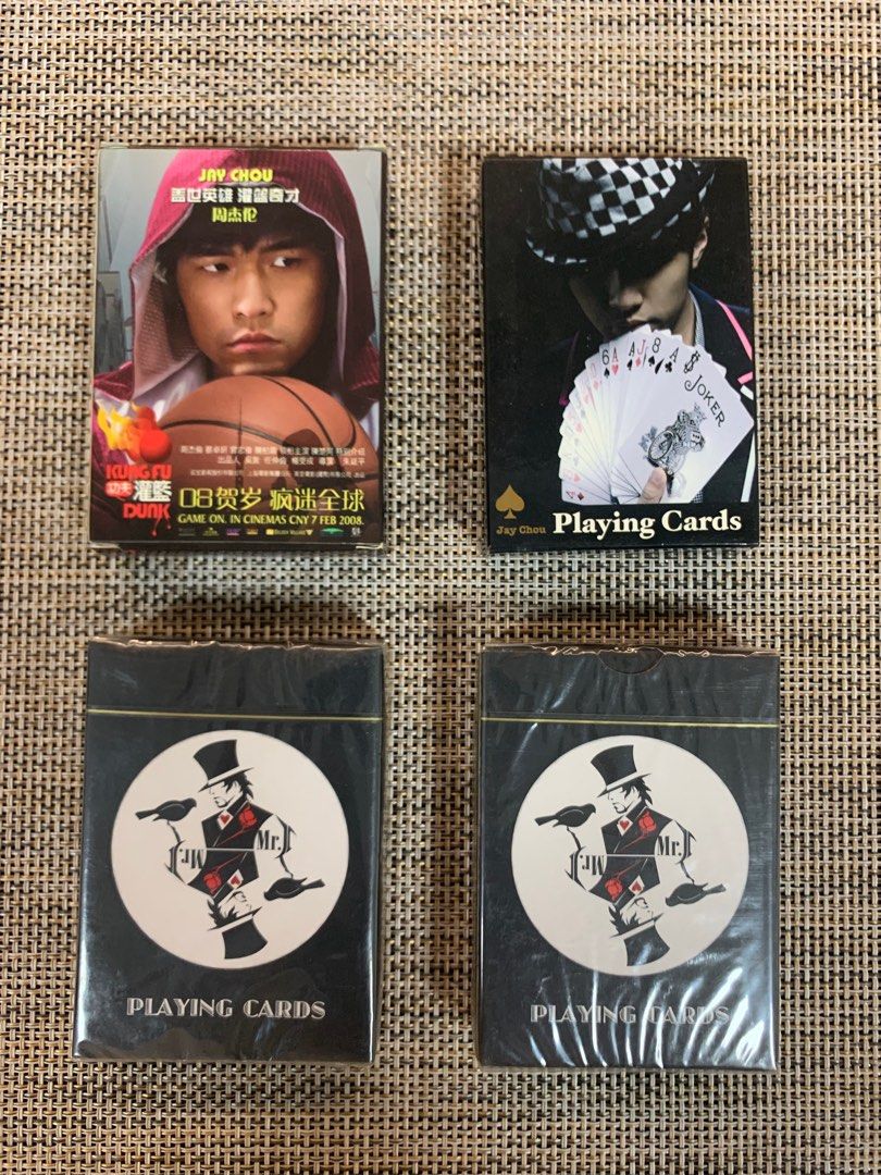 Jay Chou collectors edition playing cards, Hobbies & Toys, Toys & Games ...