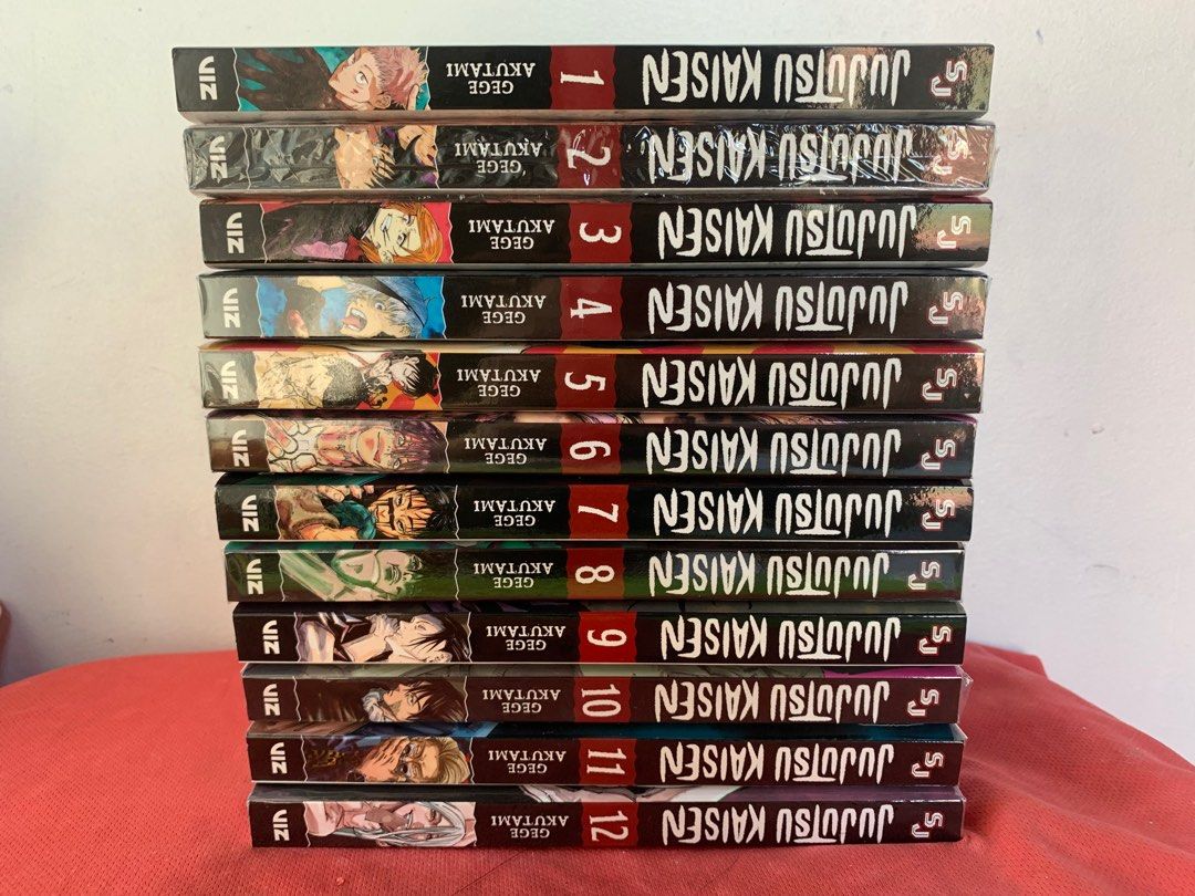 JJK vol. 1-12 Manga, Hobbies & Toys, Books & Magazines, Comics & Manga ...