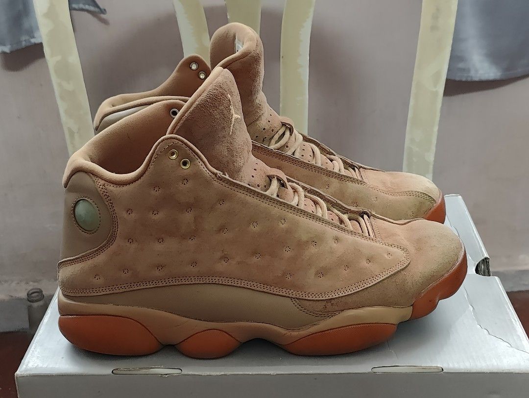 Jordan 13 Retro Wheat "Elmemental Gold", Men's Fashion, Footwear ...