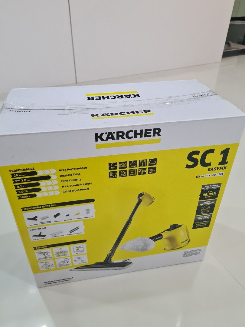 Karcher SC1, TV & Home Appliances, Irons & Steamers on Carousell