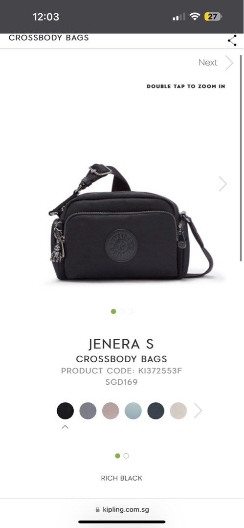 Kipling Jenera S crossbody bag, Women's Fashion, Bags & Wallets, Cross ...