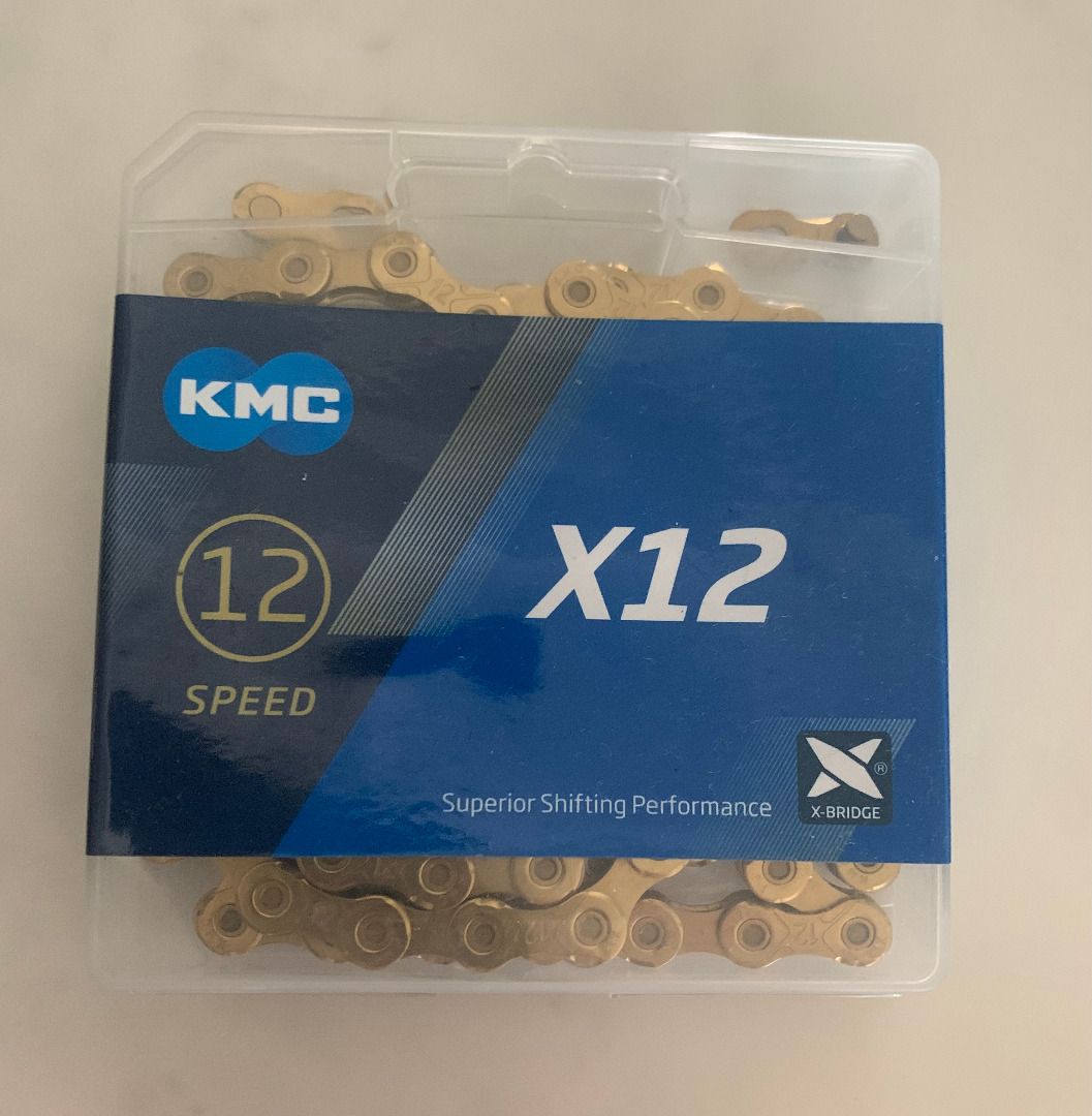 KMC X12 Gold 12S chain, Sports Equipment, Bicycles & Parts, Parts ...