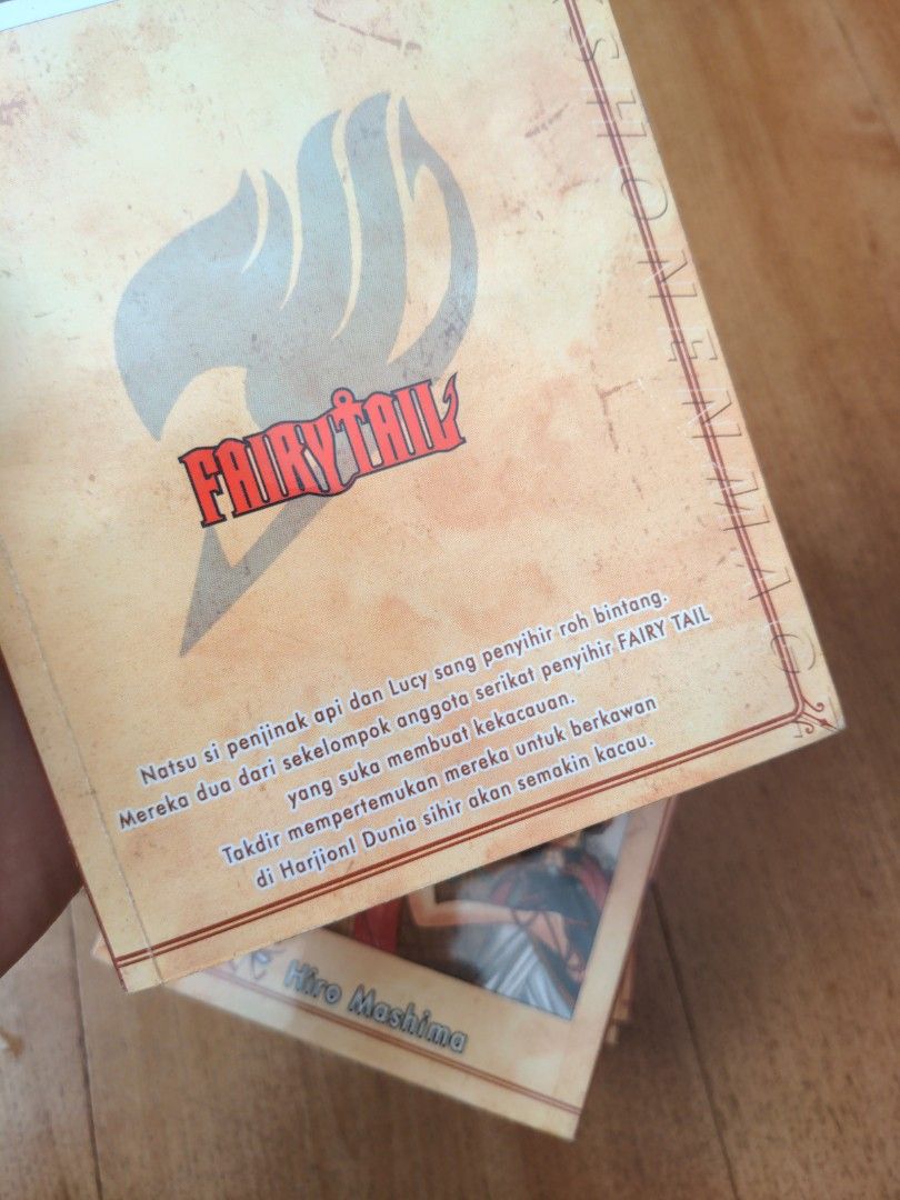 Komik Fairy Tail by Hiro Mishima, Buku & Alat Tulis, Komik dan Manga di Carousell