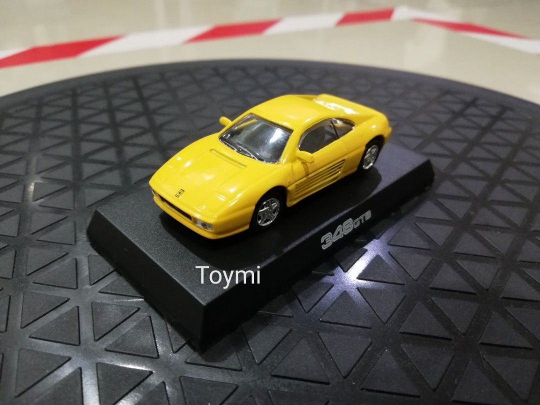 Kyosho 1/64 Ferrari 348 GTB Yellow, Hobbies & Toys, Toys & Games on ...