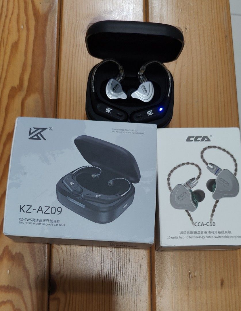 KZ Bluetooth 5.2 IEM set, Audio, Earphones on Carousell