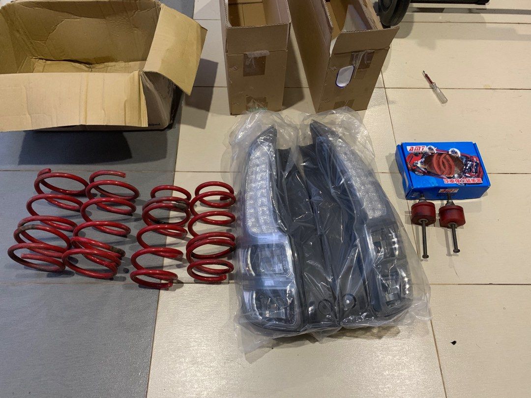 Lampu albino myvi + spring sport GAB, Auto Accessories on Carousell