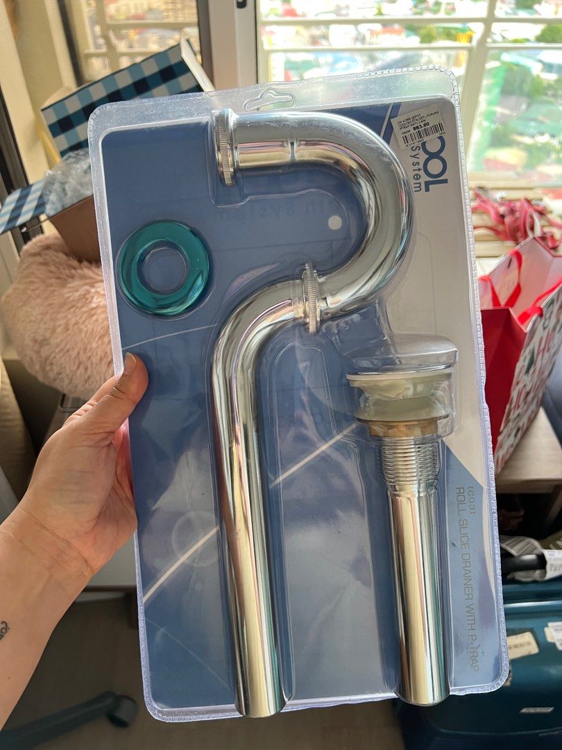 Lavatory Fit Trap, Furniture & Home Living, Bathroom & Kitchen Fixtures ...