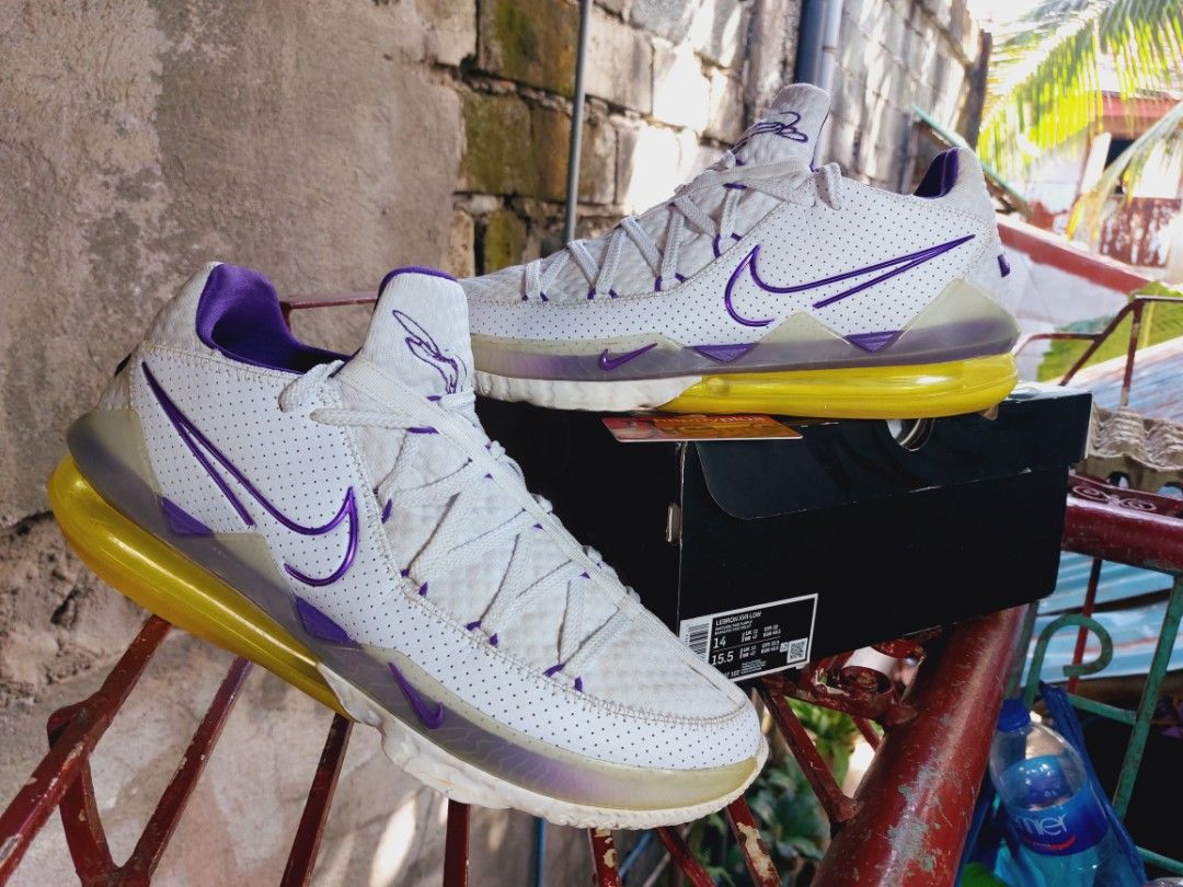 Lebron 17 low "LAKERS", Men's Fashion, Footwear, Sneakers on Carousell