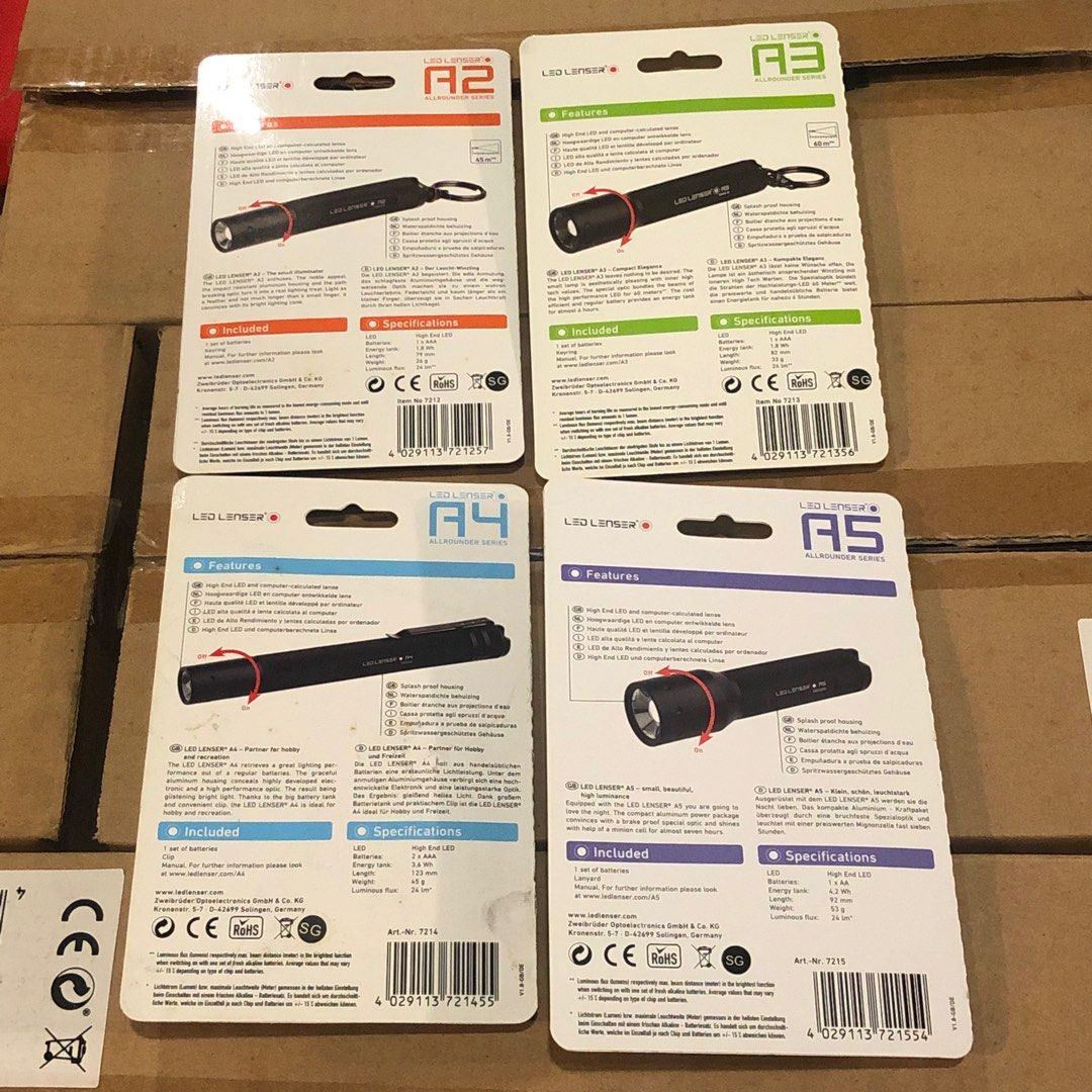 Led Lenser Torchlight Great Christmas Gift, Hobbies & Toys, Travel ...