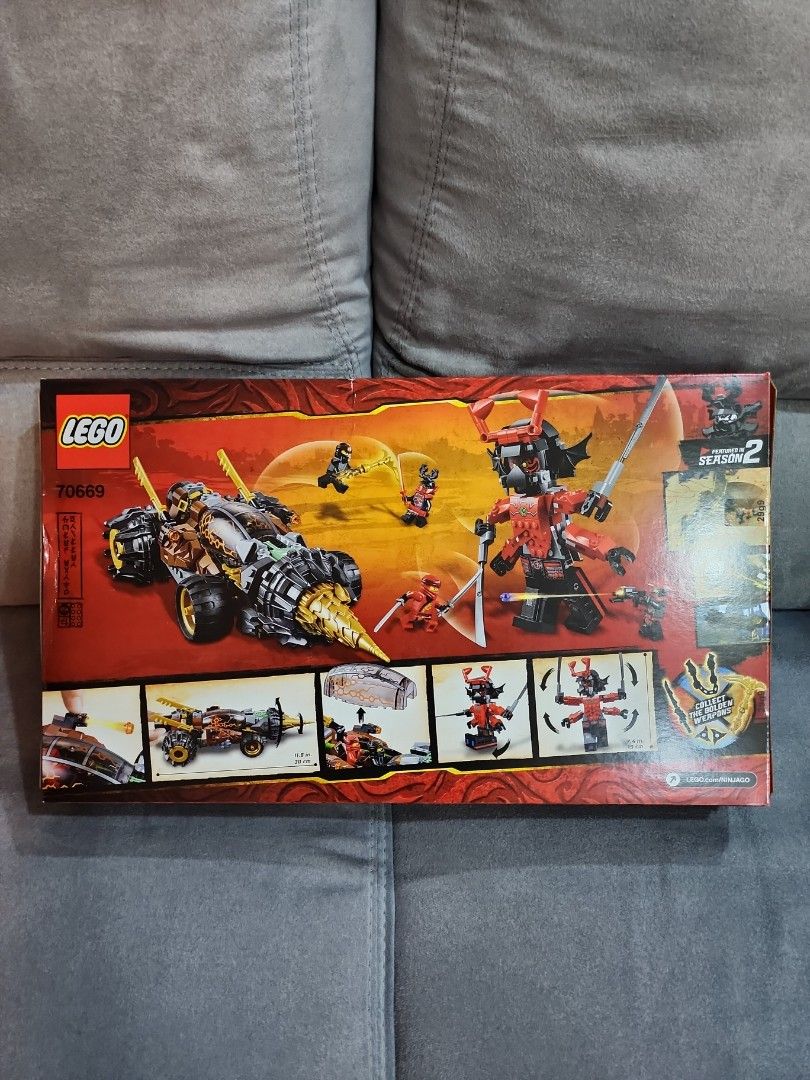 Lego 70669 ninjago cole's earth driller, Hobbies & Toys, Toys & Games ...