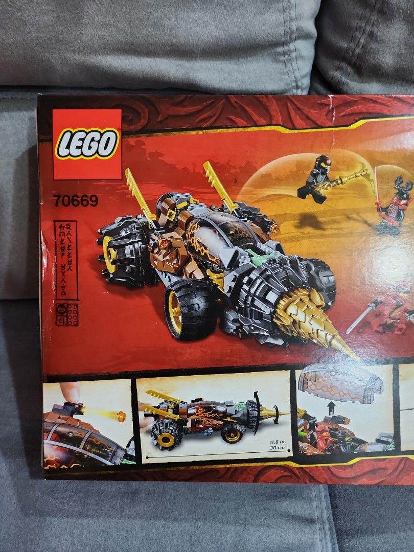 Lego 70669 ninjago cole's earth driller, Hobbies & Toys, Toys & Games ...
