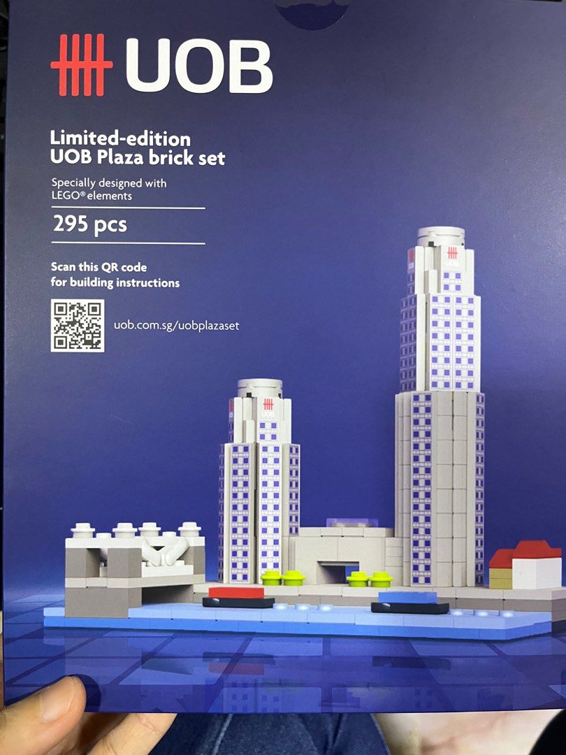 Lego limited edition UOB plaza brick set, Hobbies & Toys, Memorabilia ...