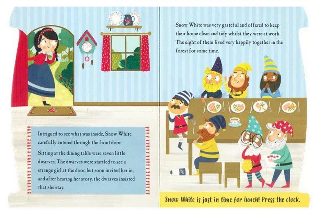 Little Red Riding Hood/Goldilocks and The Three Bears/Cinderella/Snow ...