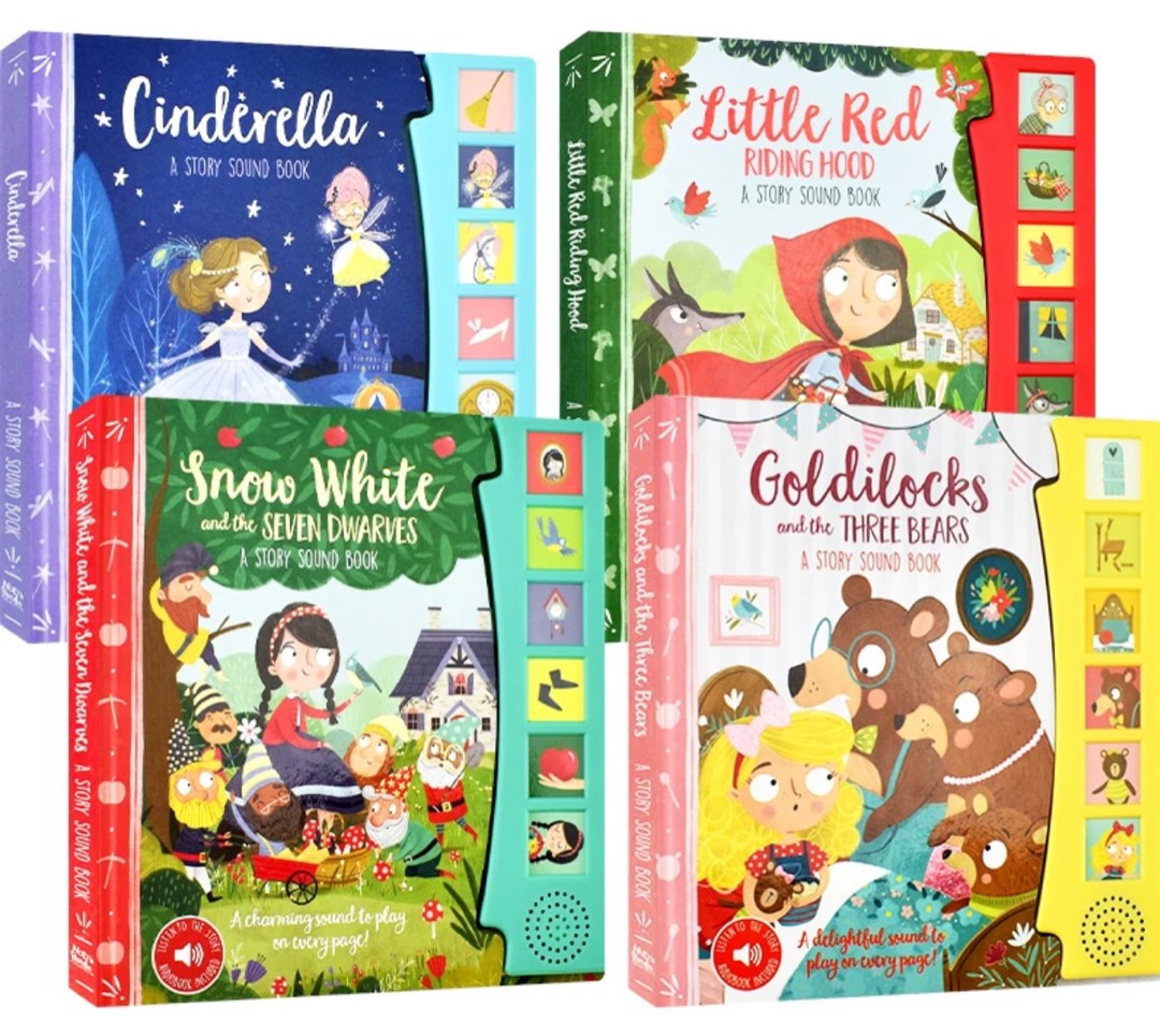 Little Red Riding Hood/Goldilocks and The Three Bears/Cinderella/Snow ...