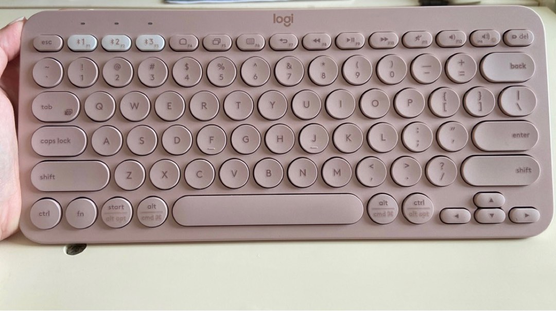 Logitech K380 Keyboard Pink, Computers & Tech, Parts & Accessories ...