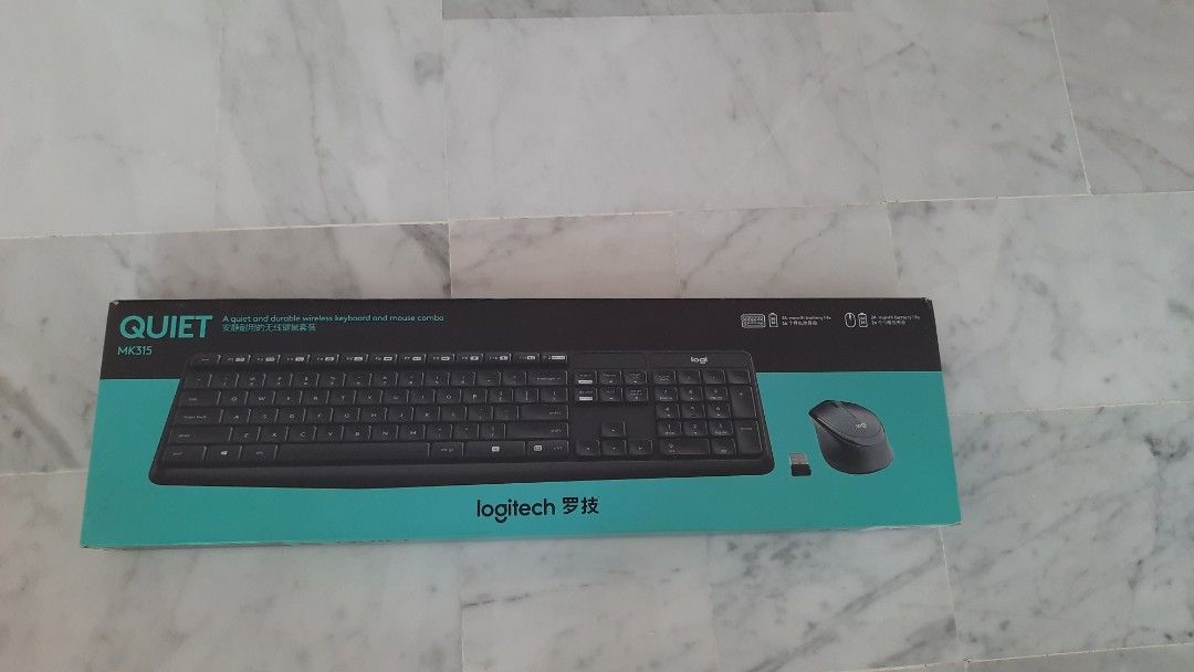 Logitech Wireless Keyboard And Mouse Computers Tech Parts Accessories Computer Keyboard