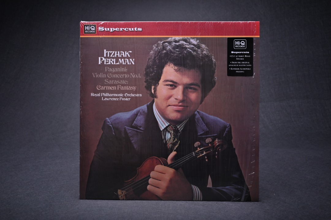 LP 黑膠唱片近乎全新, 只聽過一兩次, Itzhak Perlman - Paganini Violin Concerto No. 1 ...